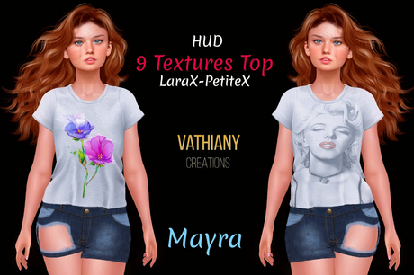 Second Life Marketplace - [V.C] Mayra Set LaraX-PetiteX + HUD